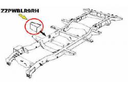 Fuel Tank Outrigger for 109 Ser2A & Ser3