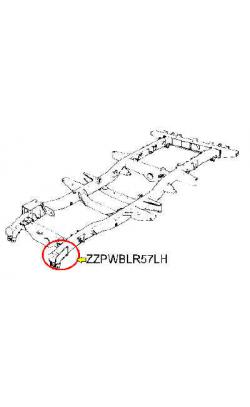 Front Chassis Leg RH Series2A and Series3