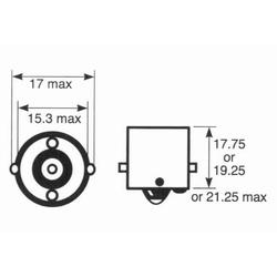 24v 21w Bulb type LLB241